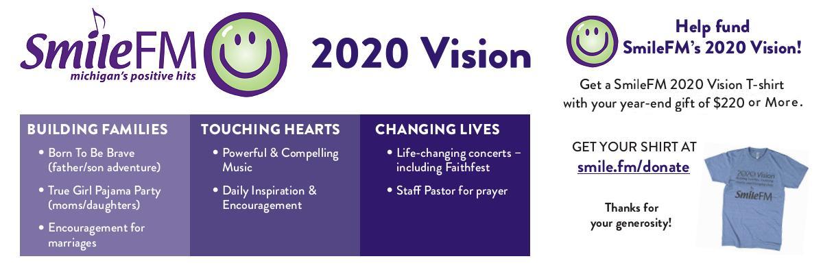 Donate | Smile FM - Michigan's Positive Hits